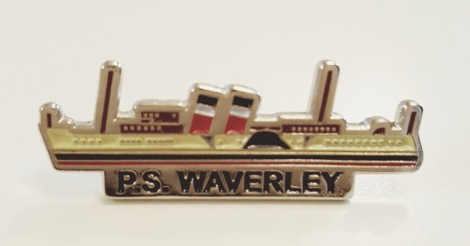 Waverley Ship Pin Badge – Waverley Excursions